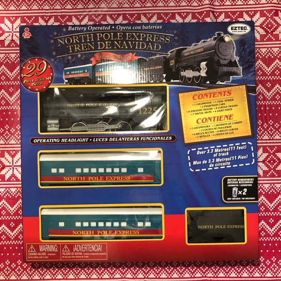The North Pole | Holiday | The North Pole Express Christmas Train Set ...
